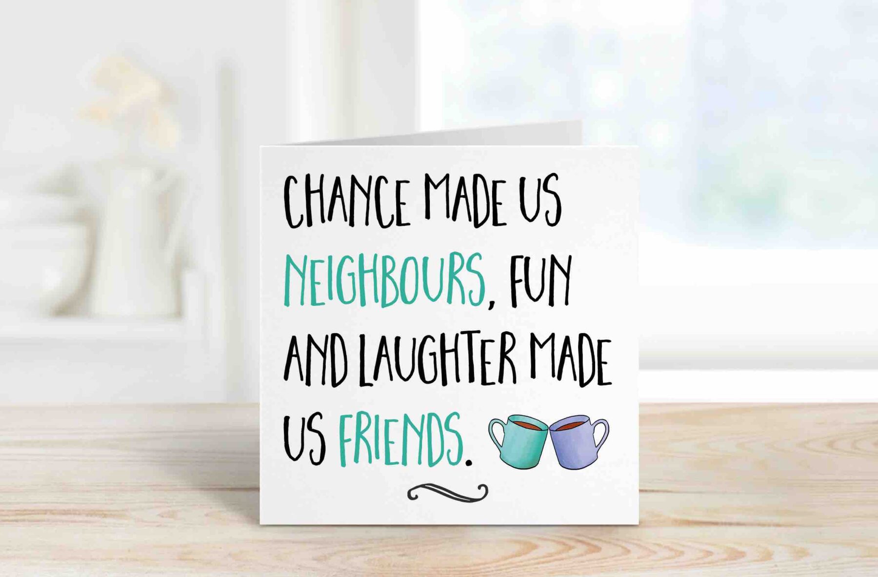 Neighbours Card - Pink Strawberry